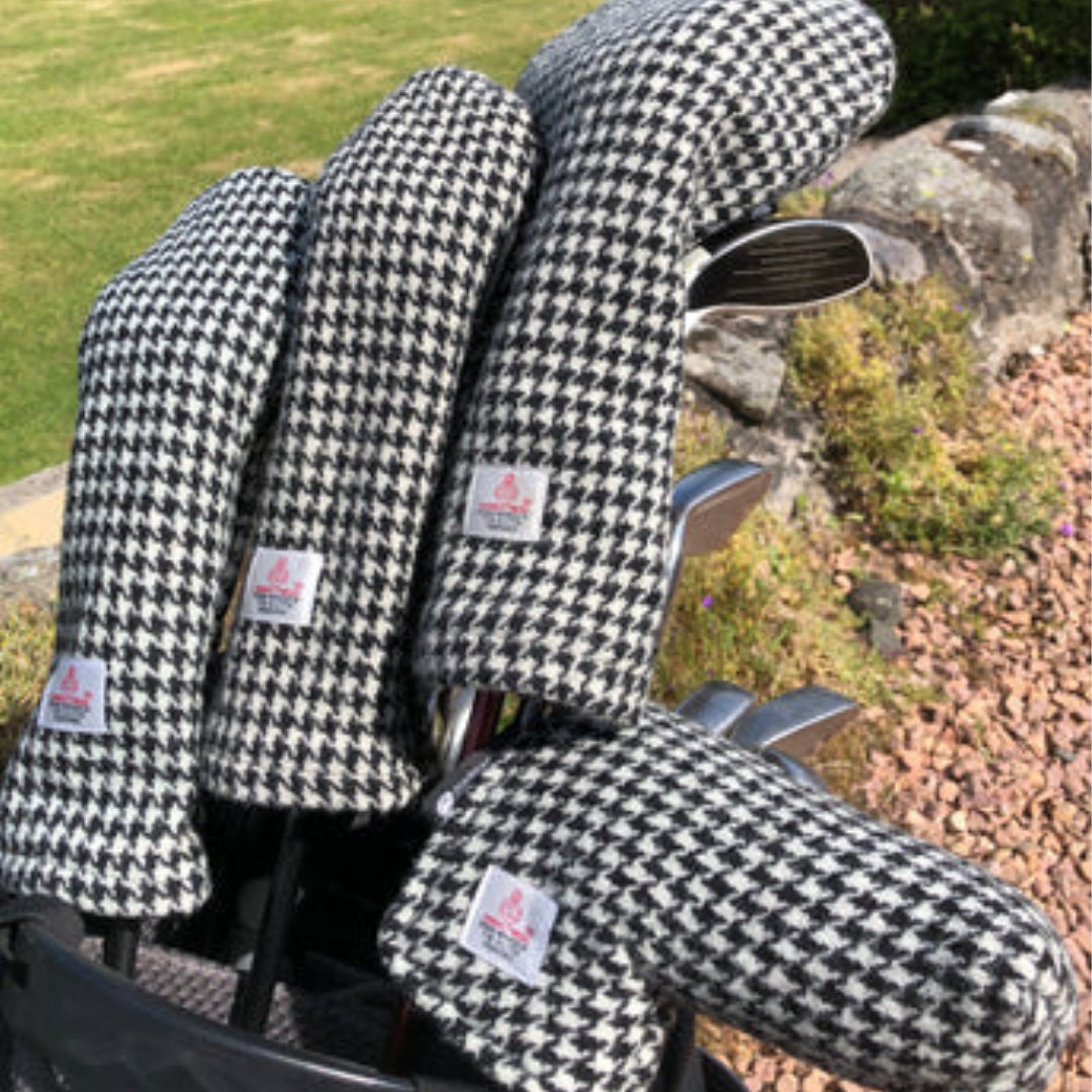 Harris Tweed® Golf Club Head Covers - Unique Golf Headcovers – Mairead ...
