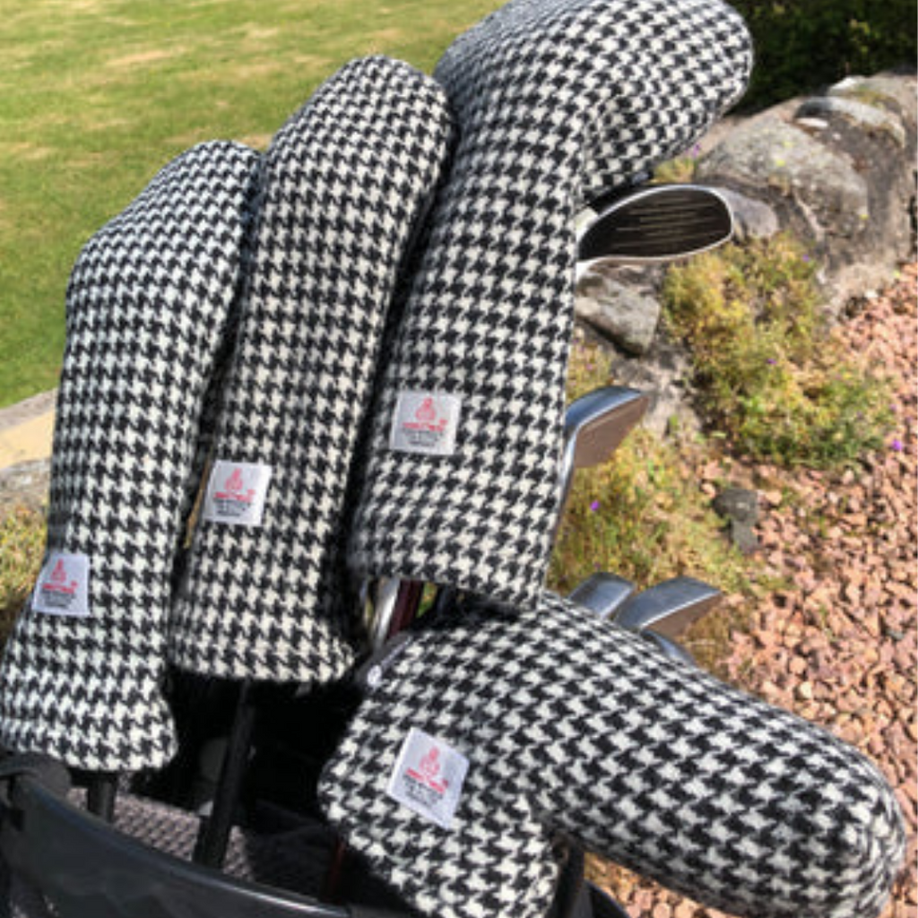 Headcovers & Putter Cover Set in Harris Tweed® – Mairead Hume Harris ...