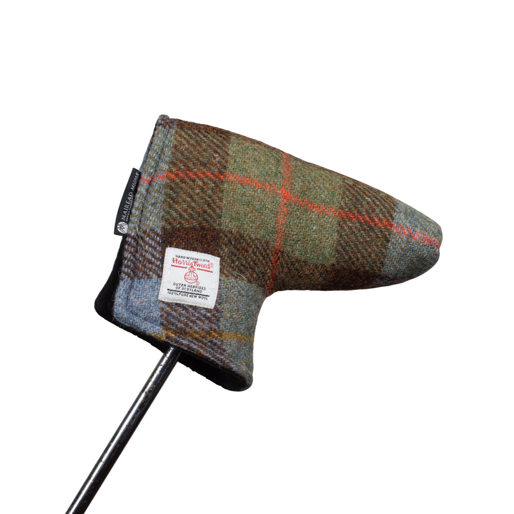 Golf Blade Putter Cover with Magnetic Closure in Harris Tweed ...
